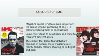 ancillary research - music magazine cover | PPTX