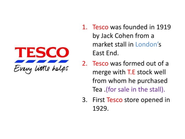 Tesco | PPT