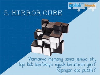 10 Puzzle Tersulit yang Suka Bikin Orang-orang Pusing 10 Keliling! | PDF