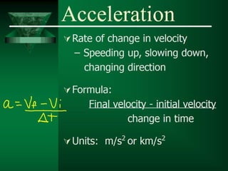Acceleration | PPT
