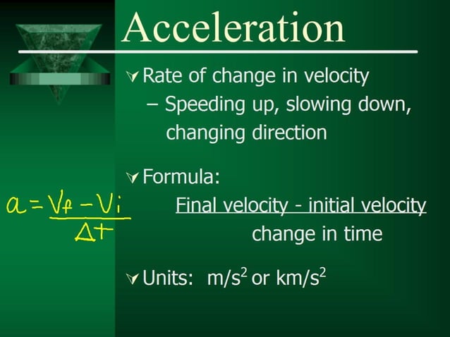 Acceleration | PPT | Free Download