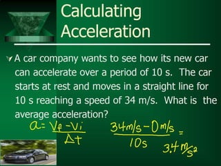 Acceleration | PPT