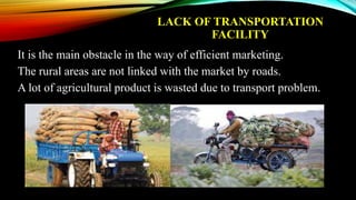 Problems in agricultural markiting | PPTX