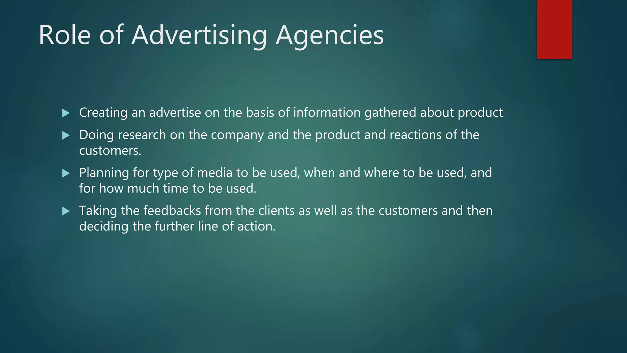 Advertising agency- overview | PPTX