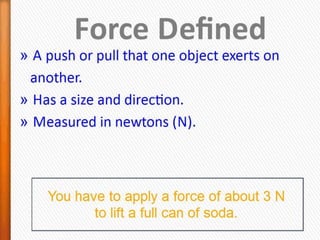 Introduction to Forces | PPT