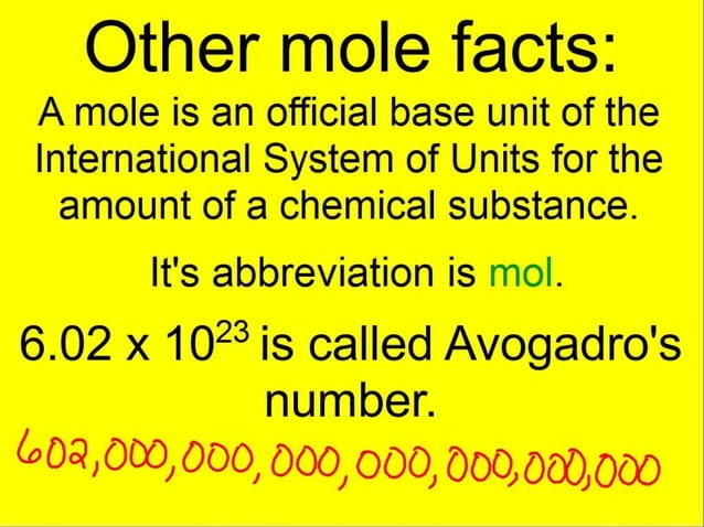 Mole Review | PPT