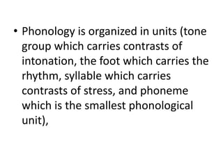 Phonological and Graphological level | PPTX