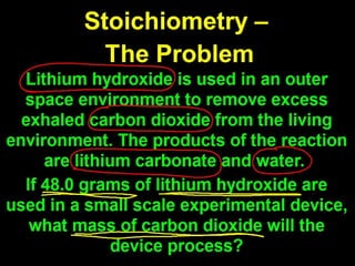 Stoichiometry | PPT