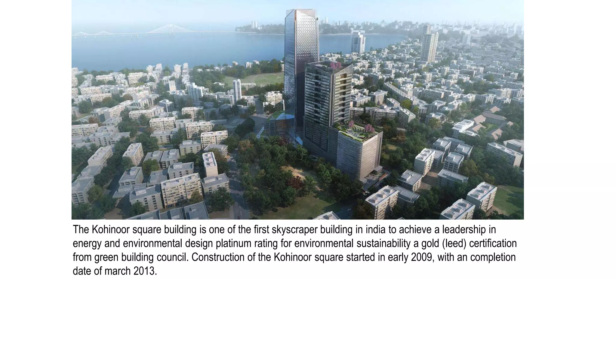 KOHINOOR SQUARE (High Rise Mixed use building) - Mumbai Case Study By ...