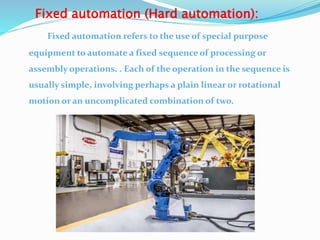 robot and automation | PPT