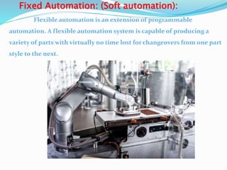 robot and automation | PPT