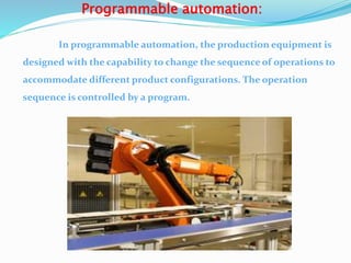 robot and automation | PPT