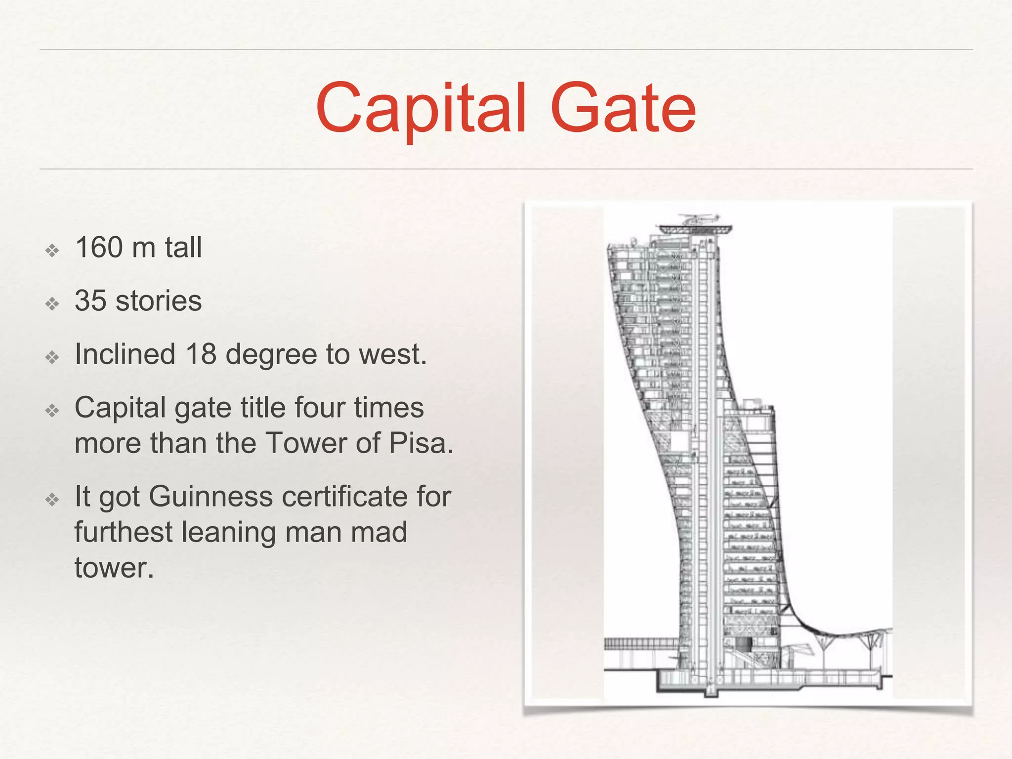 Capital Gate | PPTX