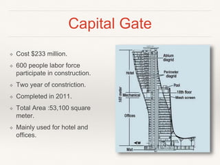 Capital Gate | PPTX