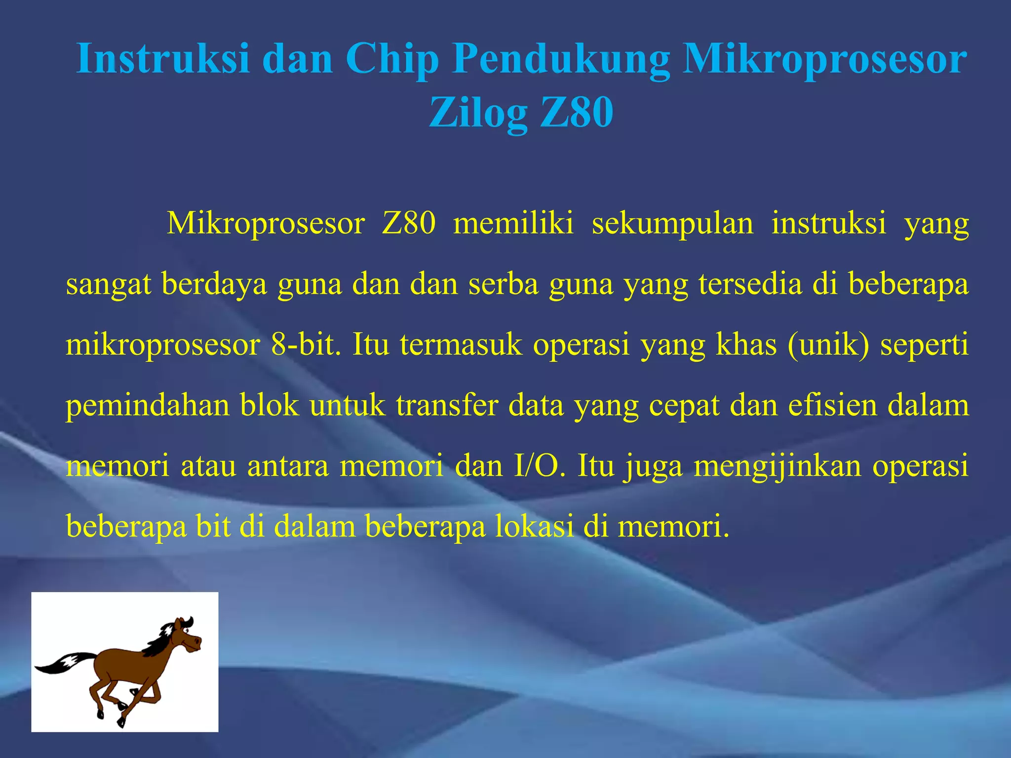 Mikroprosesor Zilog Z80 | PPTX
