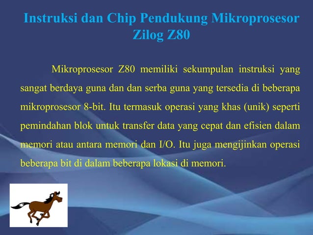 Mikroprosesor Zilog Z80 | PPTX
