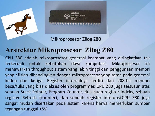Mikroprosesor Zilog Z80 | PPTX