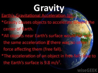Gravitational and Electrical Forces | PPT | Physics | Science