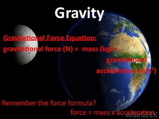 Gravitational and Electrical Forces | PPT | Physics | Science