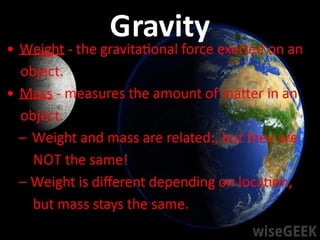 Gravitational and Electrical Forces | PPT | Physics | Science