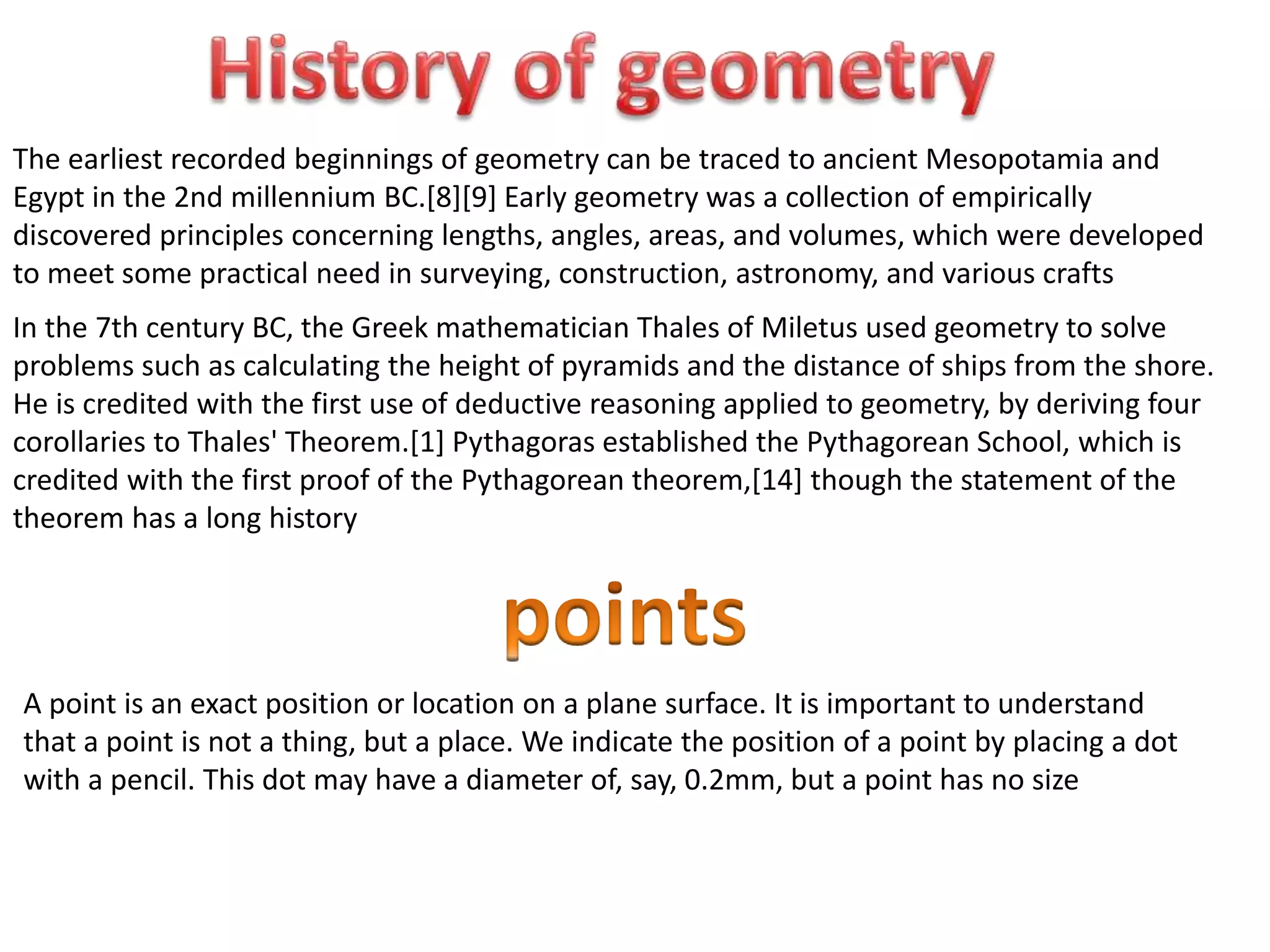 GEOMETRY AROUND US | PPTX