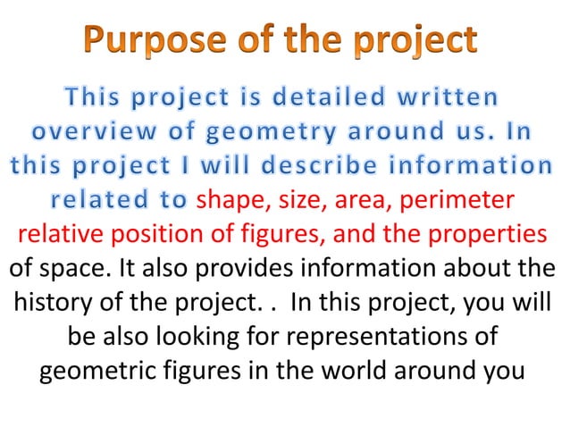 GEOMETRY AROUND US | PPTX