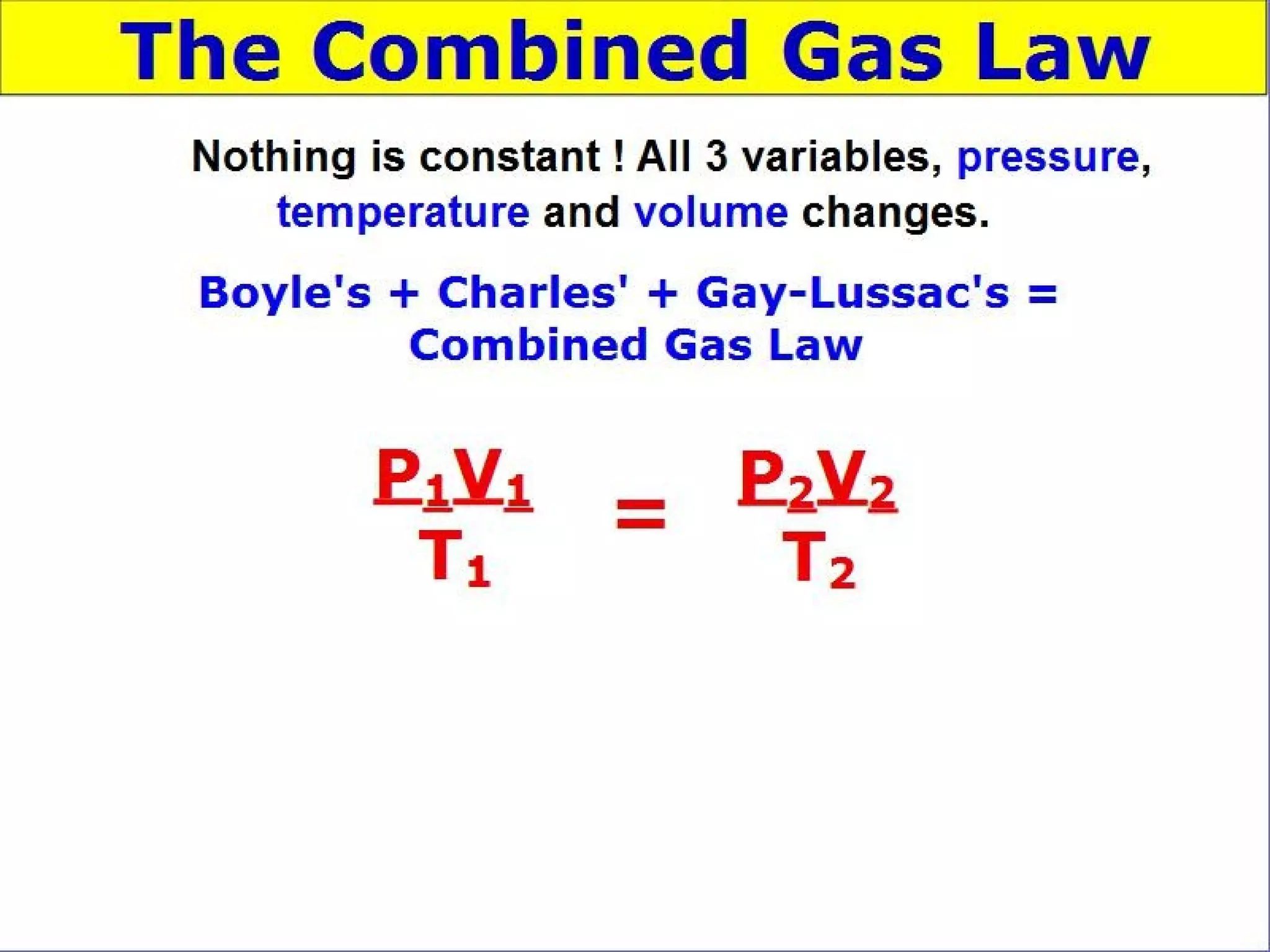 Gas Laws | PPT
