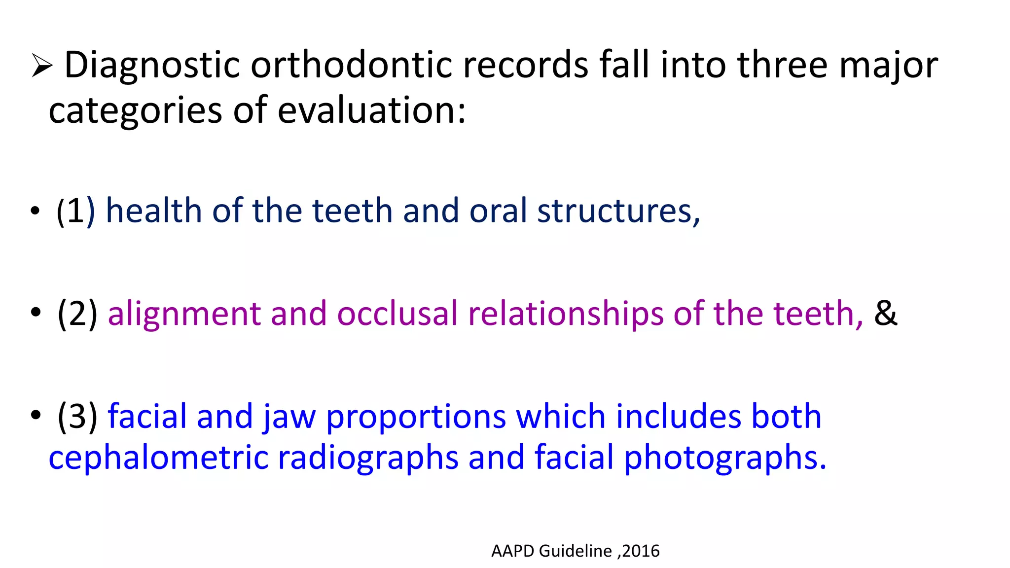cephalometrics in pediartic dentistry | PPTX
