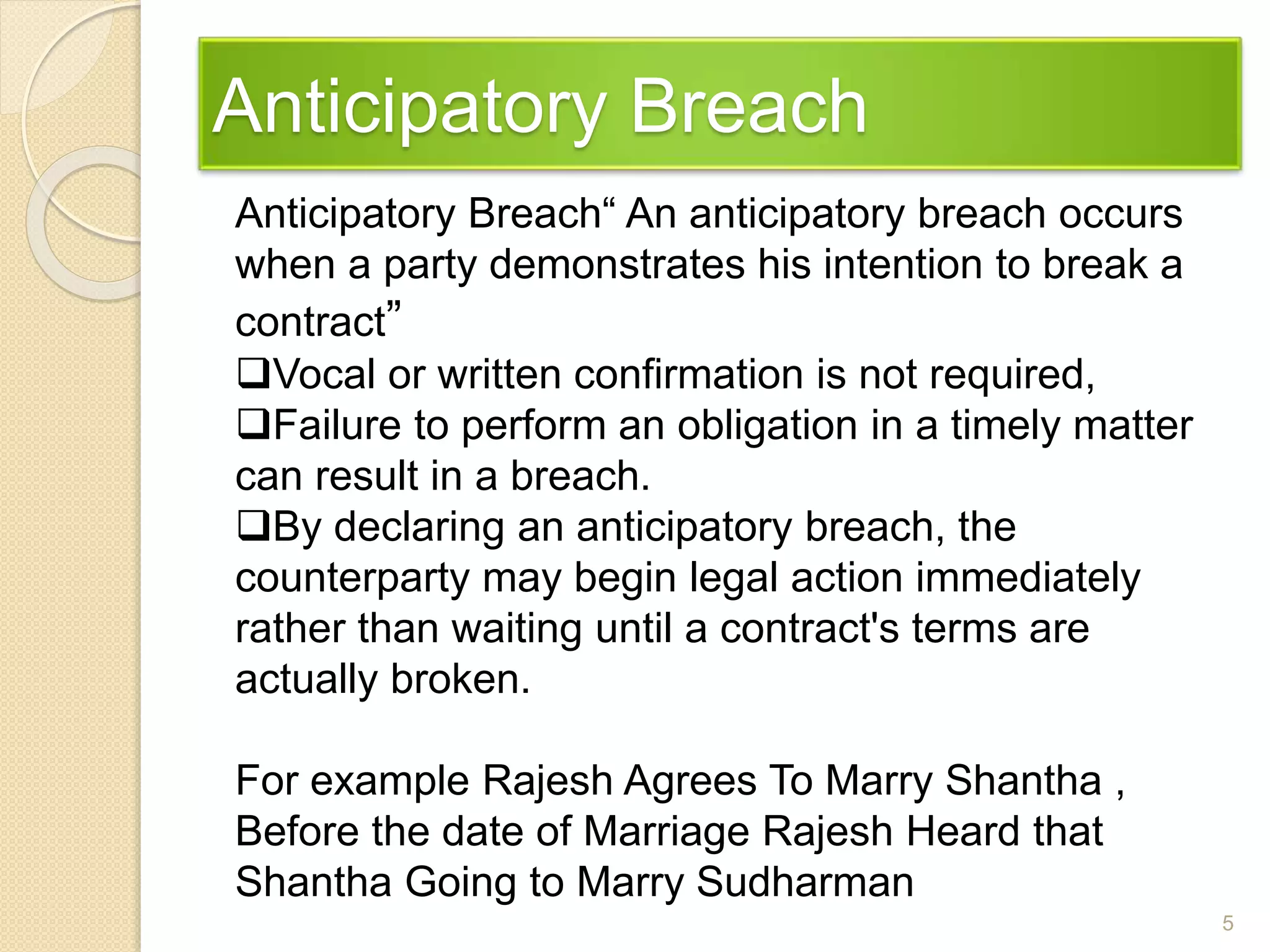 Remedies for breach of contract | PPTX