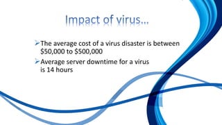 Virus Intro and Virus Writing | PPTX