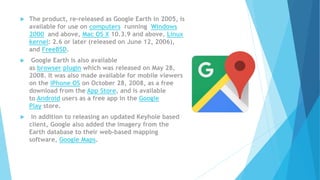 GOOGLE EARTH INTRODUCTION | PPTX