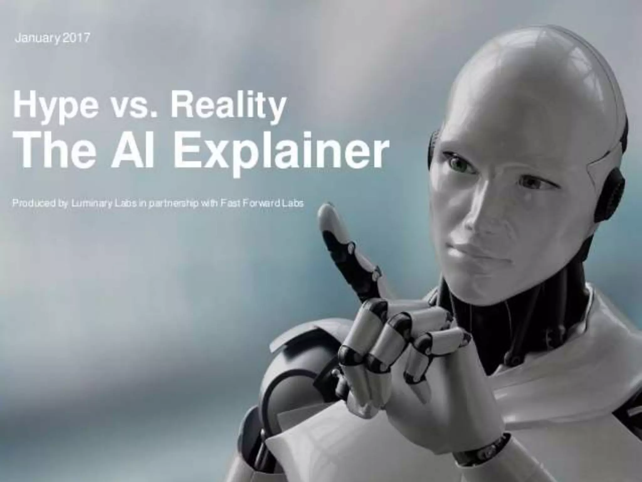 Hype vs. Reality: The AI Explainer | PPTX