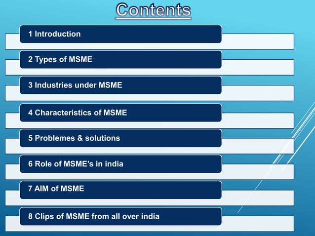 MSME of all over india | PPT