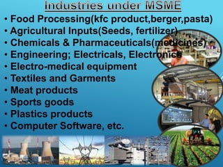MSME of all over india | PPTX