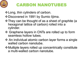 A study of Carbon Nanotubes as Smart Reinforcemants for Glass/ Glass ...