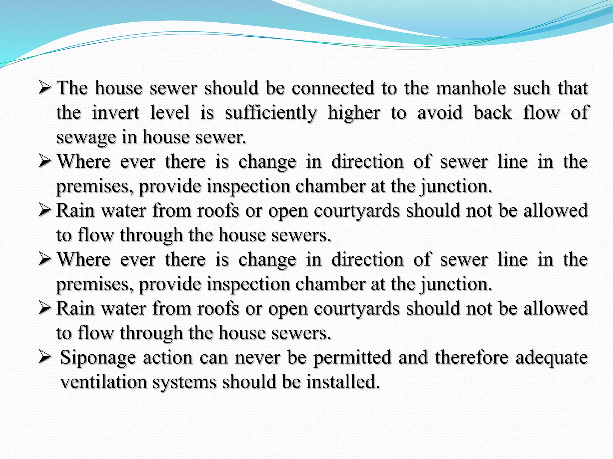House Drainage System | PPTX