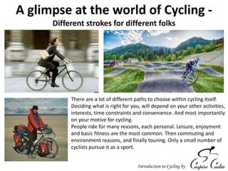 Cycling - Getting Started | PPTX