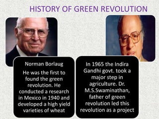 Green revolution an over view | PPT
