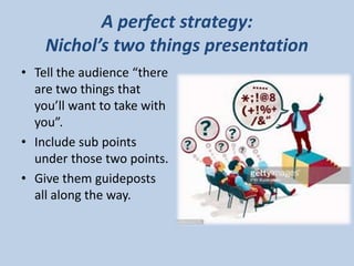how to give effective presentations | PPTX