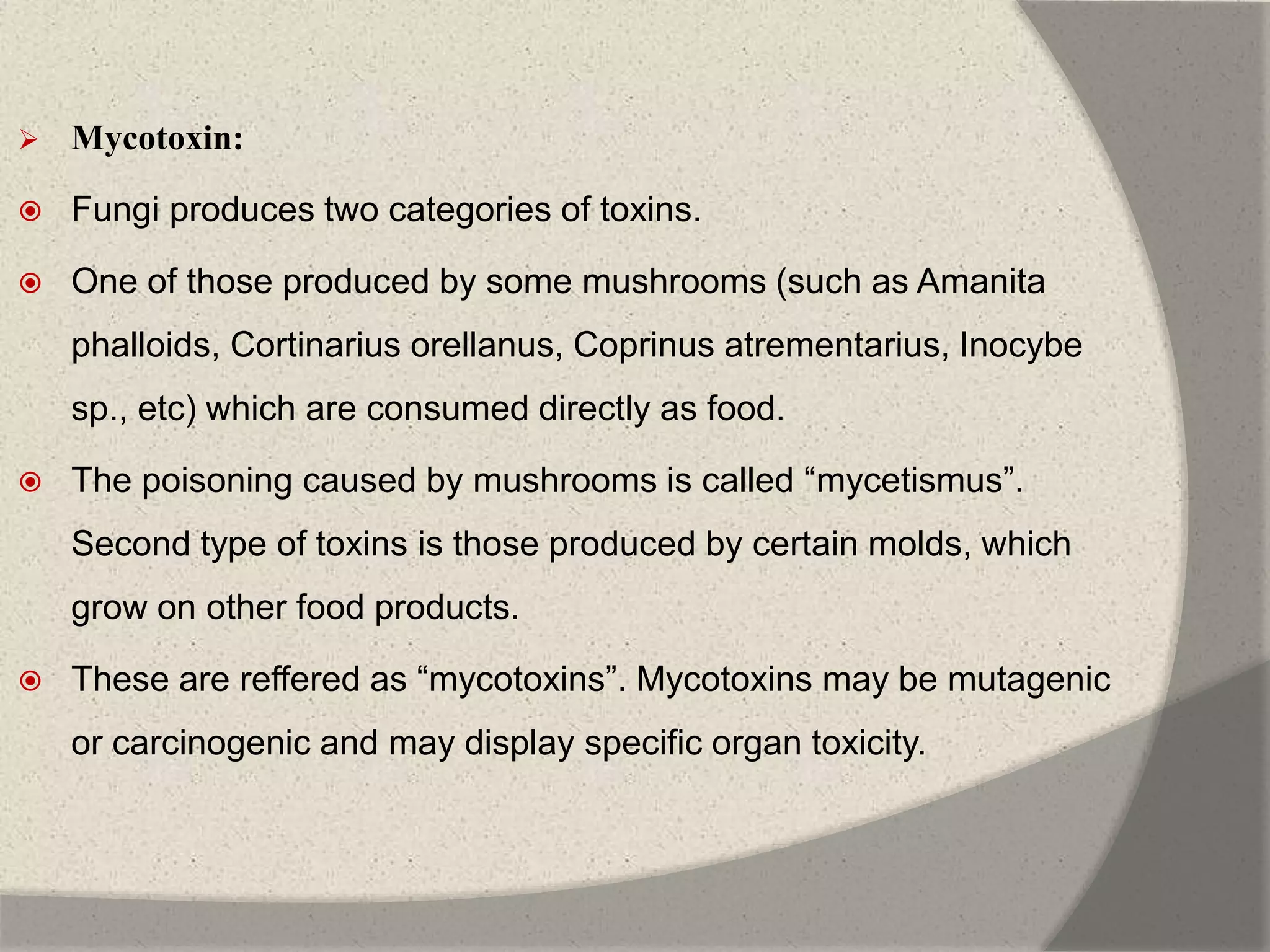 Microbial Toxins in soil | PPTX