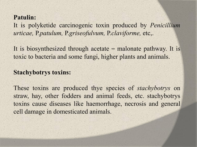 Microbial Toxins in soil | PPTX