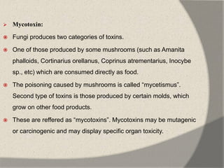 Microbial Toxins in soil | PPTX