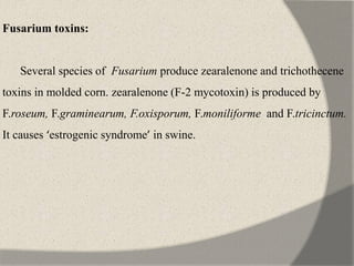 Microbial Toxins in soil | PPTX