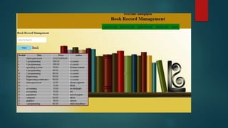Report of Student management system | PPTX | Operating Systems ...