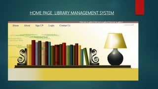 Report of Student management system | PPTX | Operating Systems ...