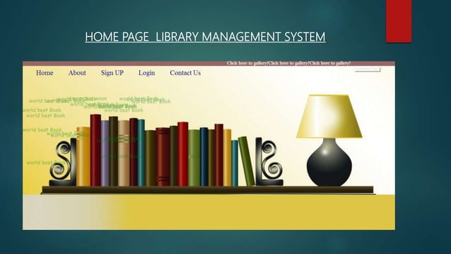 Report of Student management system | PPT