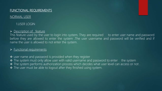 Report of Student management system | PPT