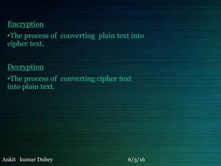 Cryptography | PPT