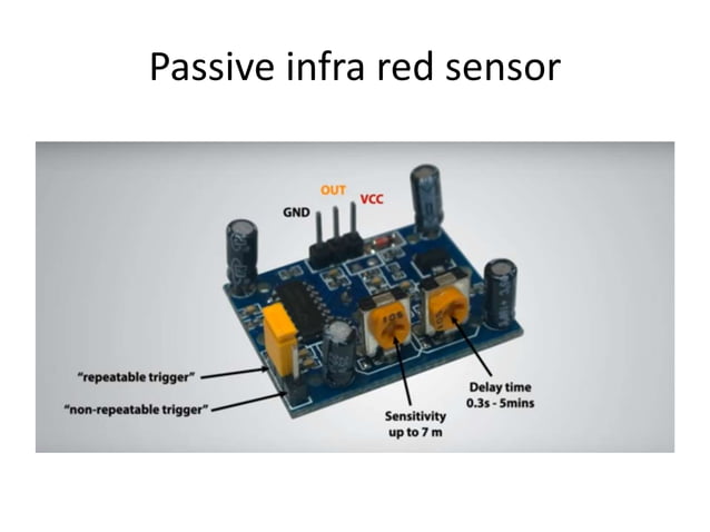 Automatic light control using PIR sensor | PPTX | Technology & Computing