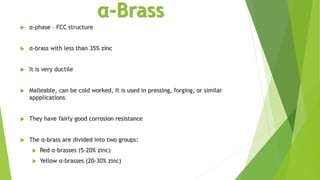 STUDY OF MICROSTRUCTURE OF NON FERROUS METALS AND ALLOYS | PPTX
